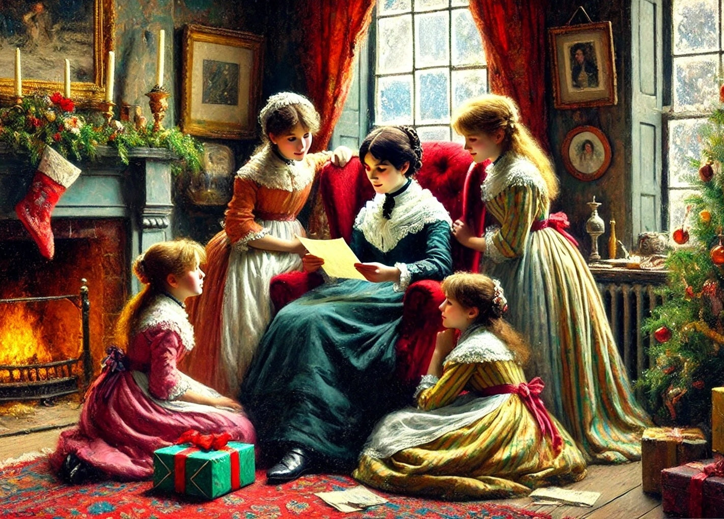 Little Women Jigsaw Puzzle | Double-Sided Literary Puzzle for Book ...